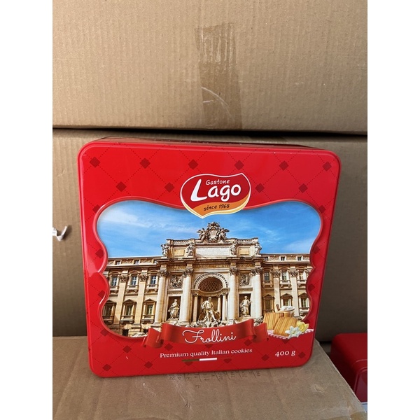 Lago Frollini Premium Red Box Cookies 400g | Shopee Malaysia
