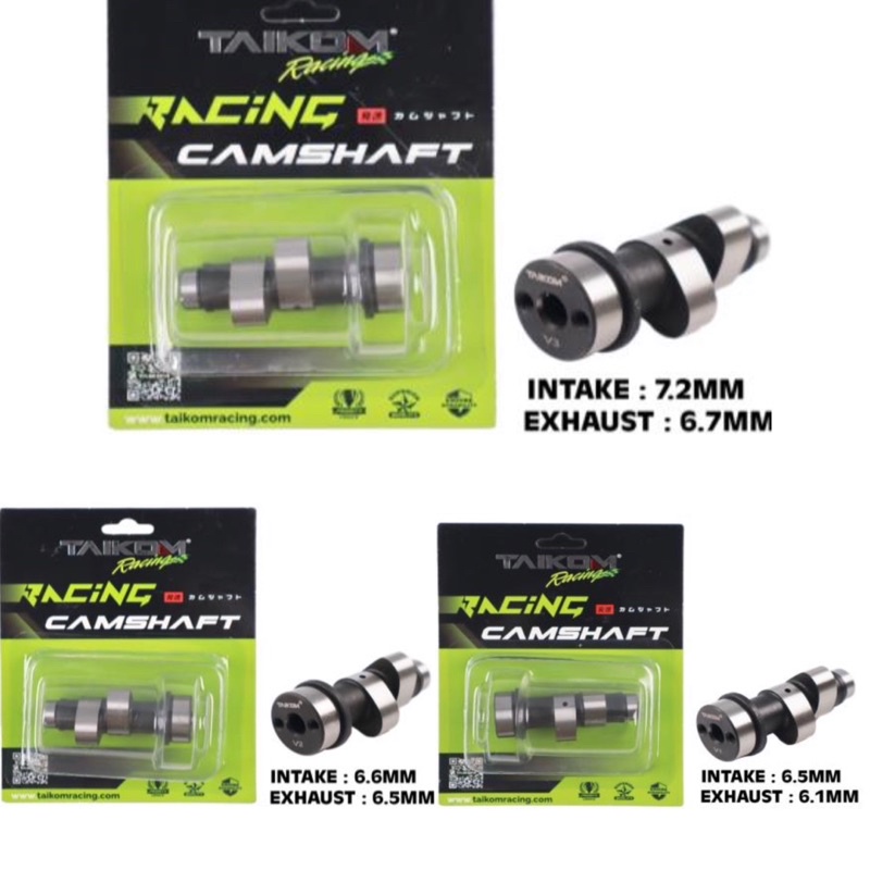 TAIKOM EX5 EX5 DREAM RACING CUSTOM CAM SHAFT V1 V2 V3 (FOR STANDARD ...