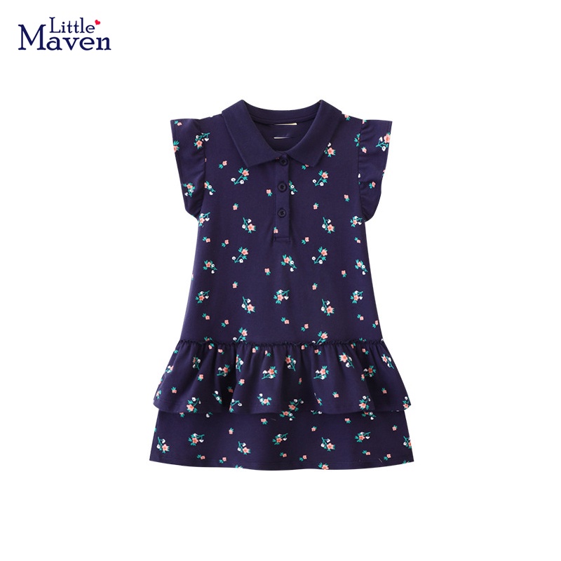 Little Maven 2-7 Years Children's Cotton Autumn Princess Girls Cartoon ...