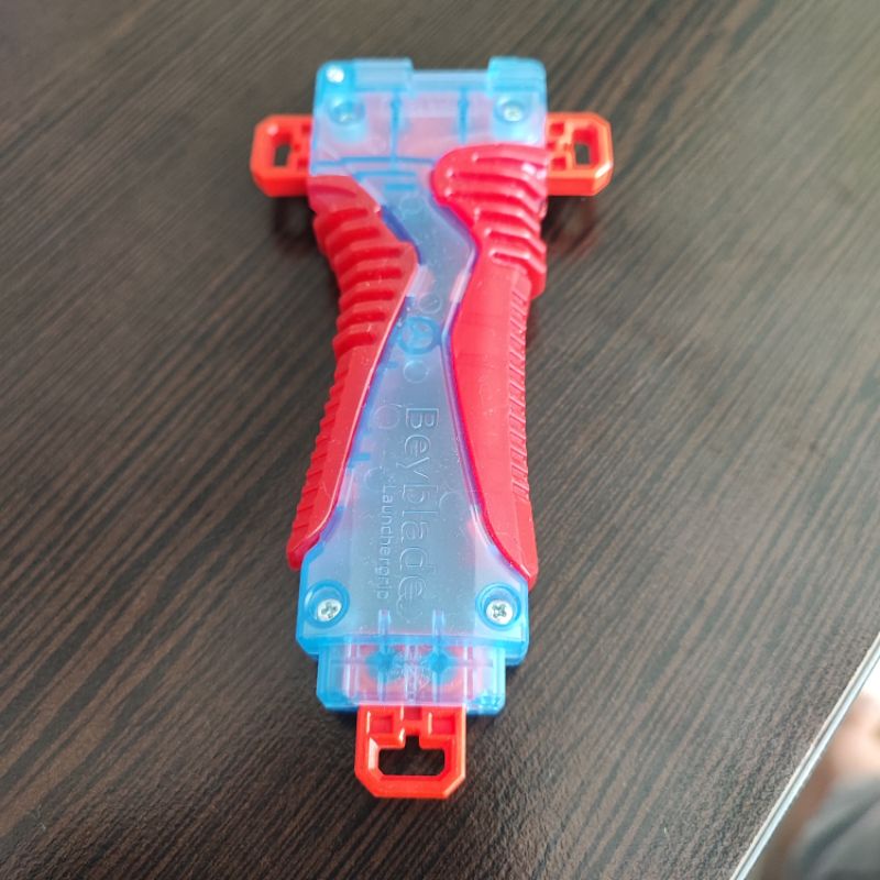 Gear Launcher Grip (Blue Red Rubber) Takara Tomy Beyblade | Shopee Malaysia