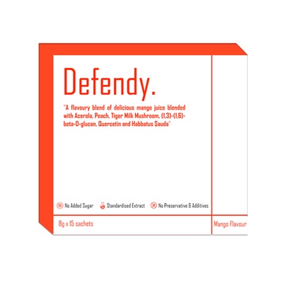 DEFENDY Tiger Milk Mushroom sachet 8gx15's BOOST IMMUNITY (Exp: 04/2025 ...