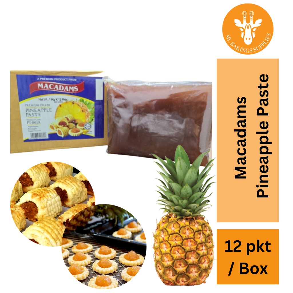 [READY STOCK] PREMIUM PINEAPPLE PASTE 1 Box (12 pkt) | Shopee Malaysia