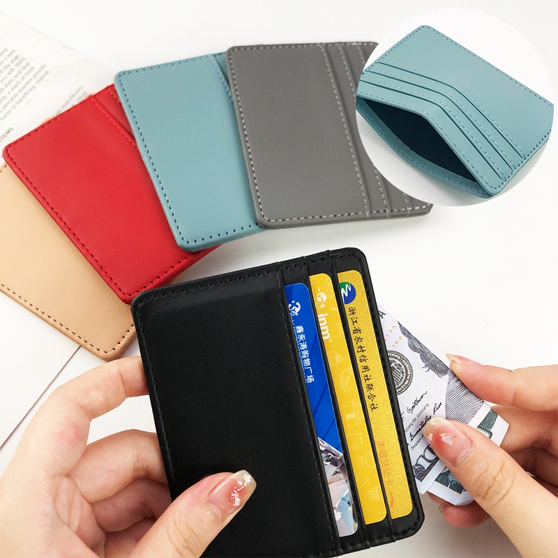 1PCS Multi Card Position Purses Ultra Thin Mini Business Bank Credit ...