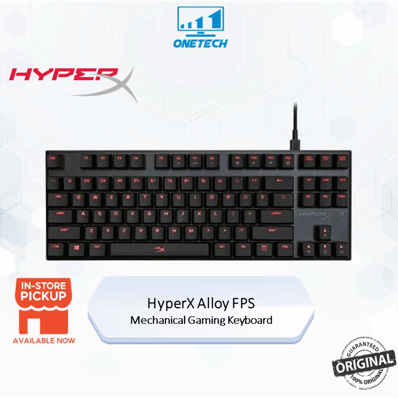 HyperX Alloy FPS Pro Mechanical / Alloy Core RGB Membrane / Alloy MKW100 Mechanical Gaming ...