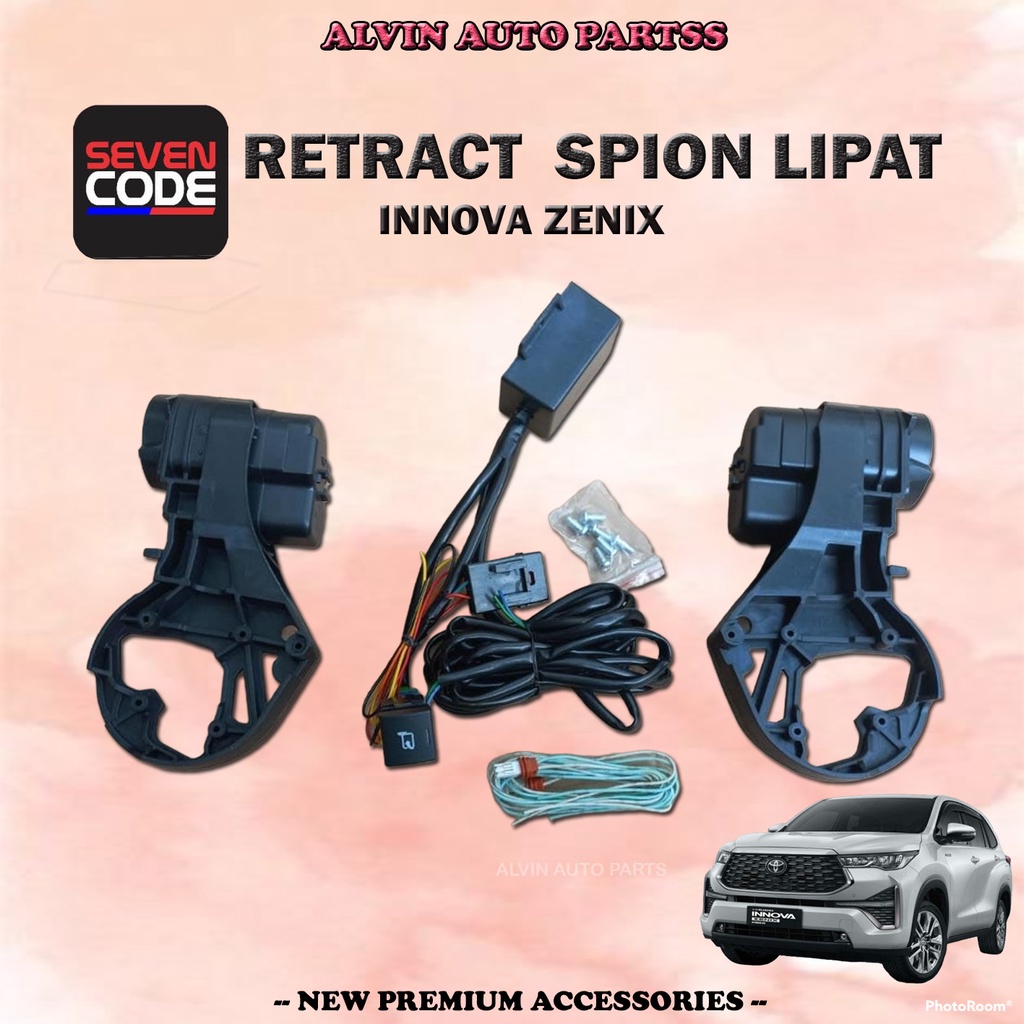 Retract INNOVA ZENIX Folding Mirror/INNOVA ZENIX Folding Mirror ...