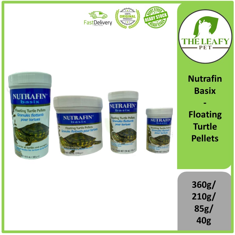 Nutrafin Basix Floating Turtle Pellet / Turtle Food - 360g / 210g / 85g ...