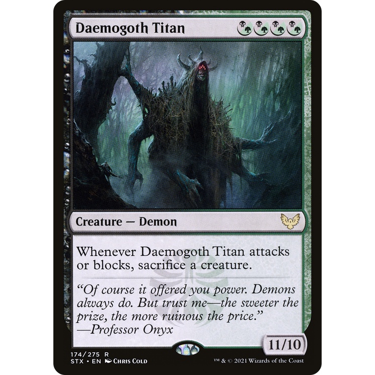 Daemogoth Titan | [SINGLE][STX/174_NON-FOIL] - Magic: the Gathering ...