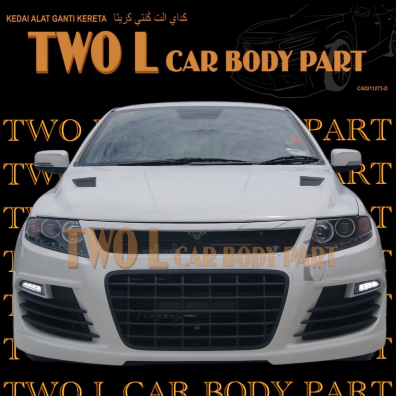 preve black bison bumper and skirt fibre bodykit | Shopee Malaysia