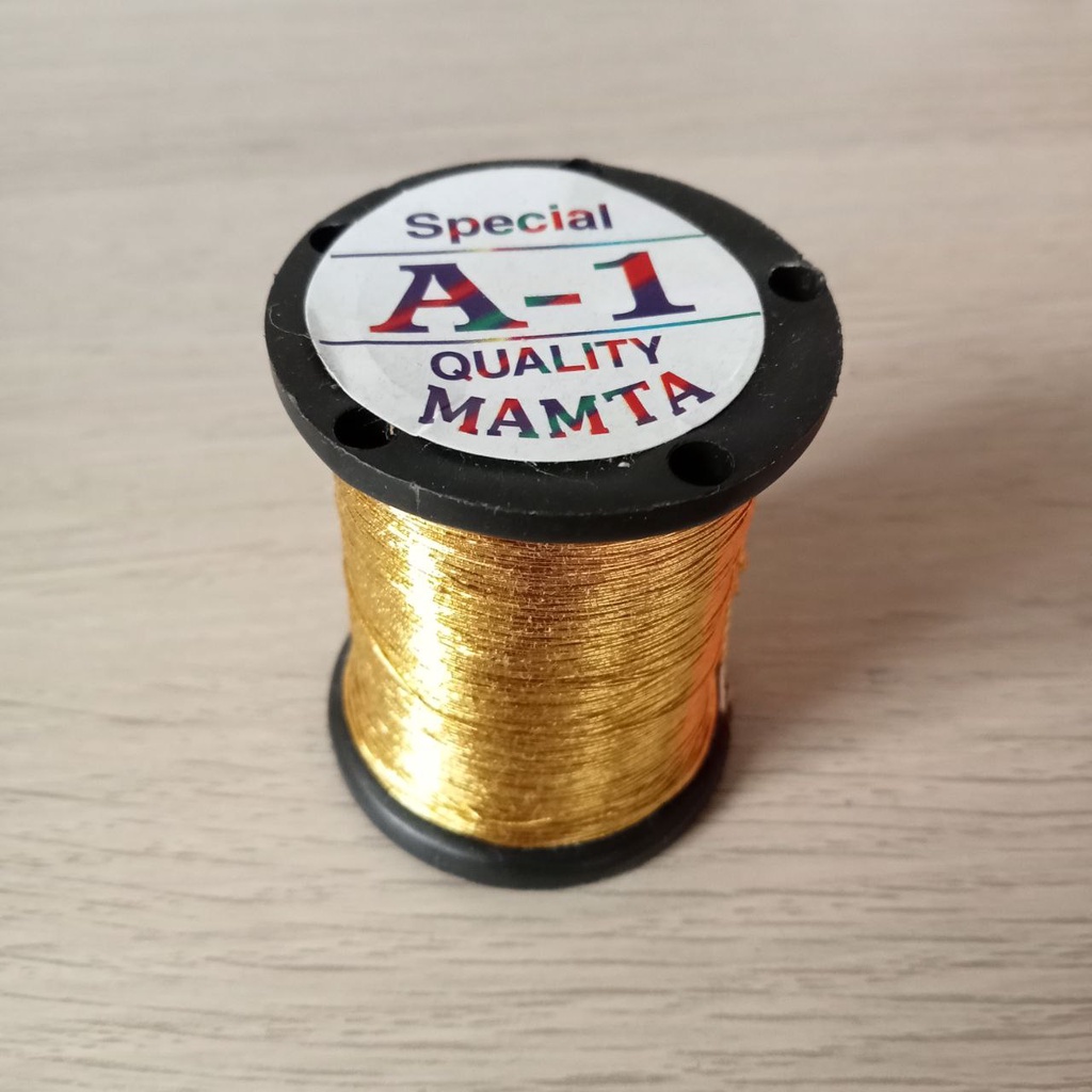 Gold Zari Thread Ready Stock Aari Saree Kunchu | Shopee Malaysia