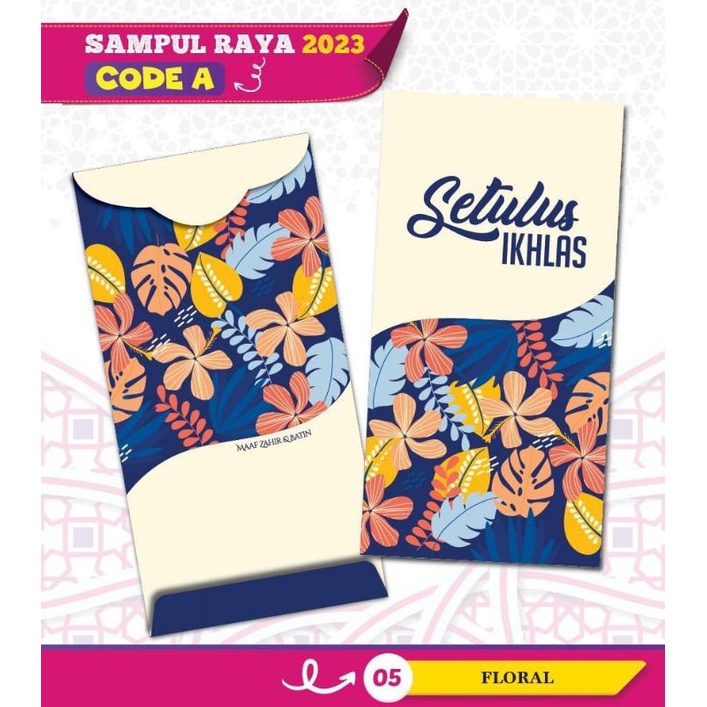 Sampul Raya Floral / Classic ( Ready stock ) | Shopee Malaysia