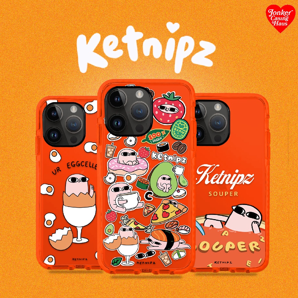 K3TNIPZ SERIES IV : NEON SPICY ORANGE DESIGNATED SOFT TPU PROTECT PHONE ...