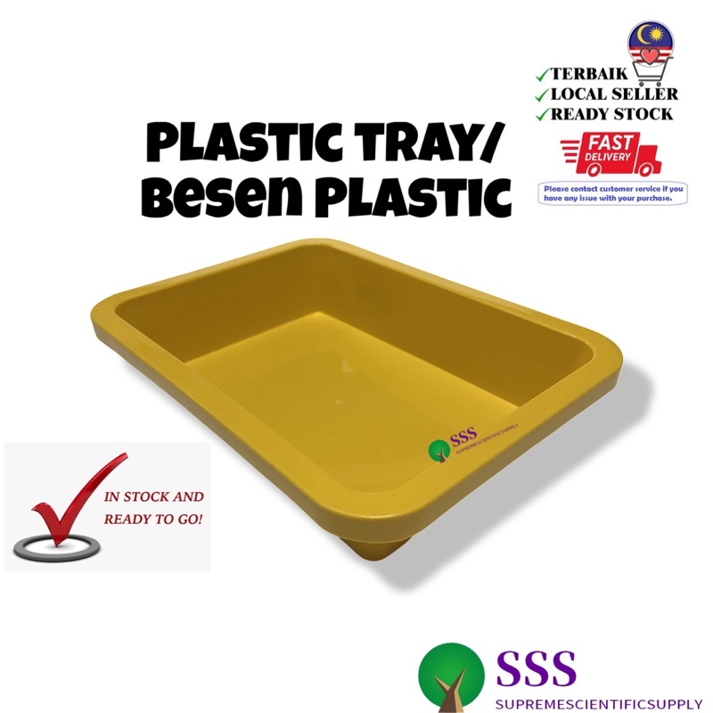 🔥[Ready stock]🔥Plastic Tray/Besen Plastik (Laboratory Use) | Shopee ...