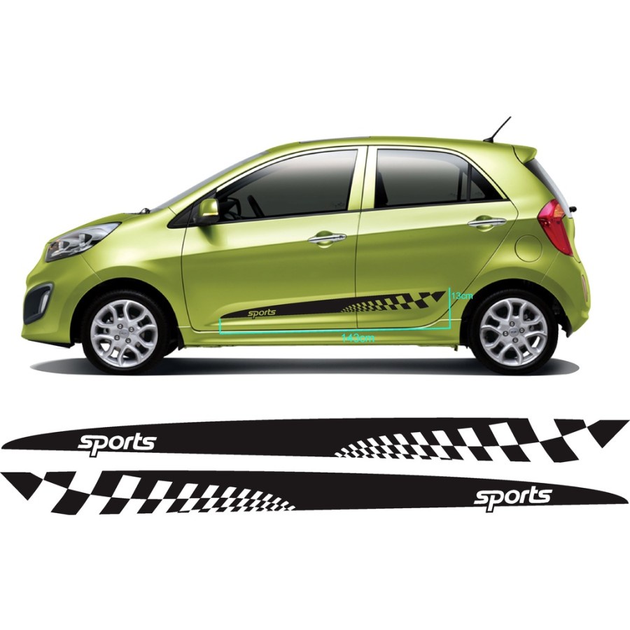 Hidayah sticker New list cutting stickers for KIA picanto sport ...