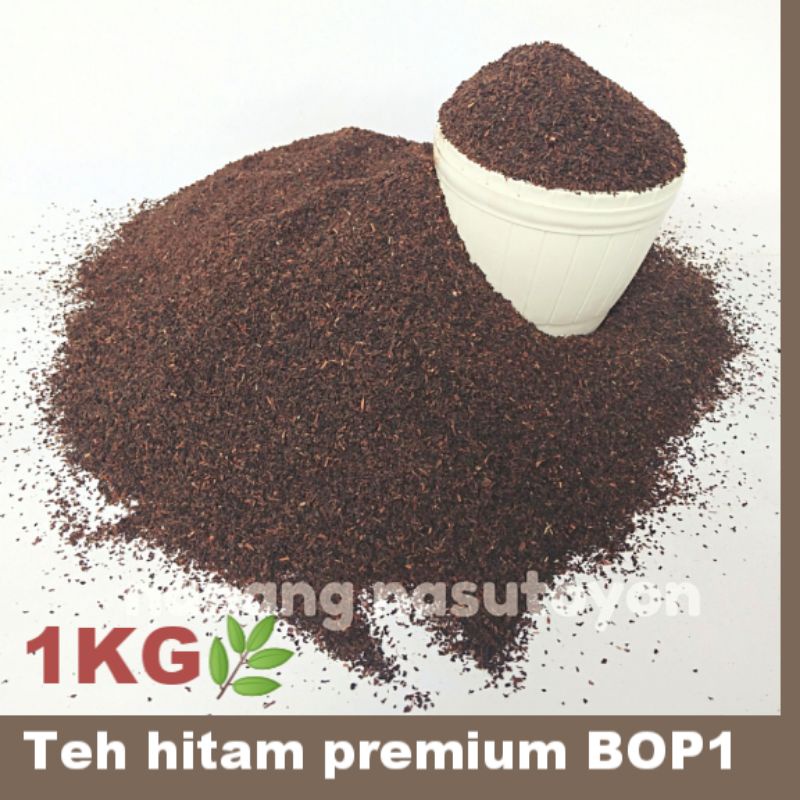 HITAM Premium black tea BOP1 broken orange pekoe tambi wonosobo tea ...