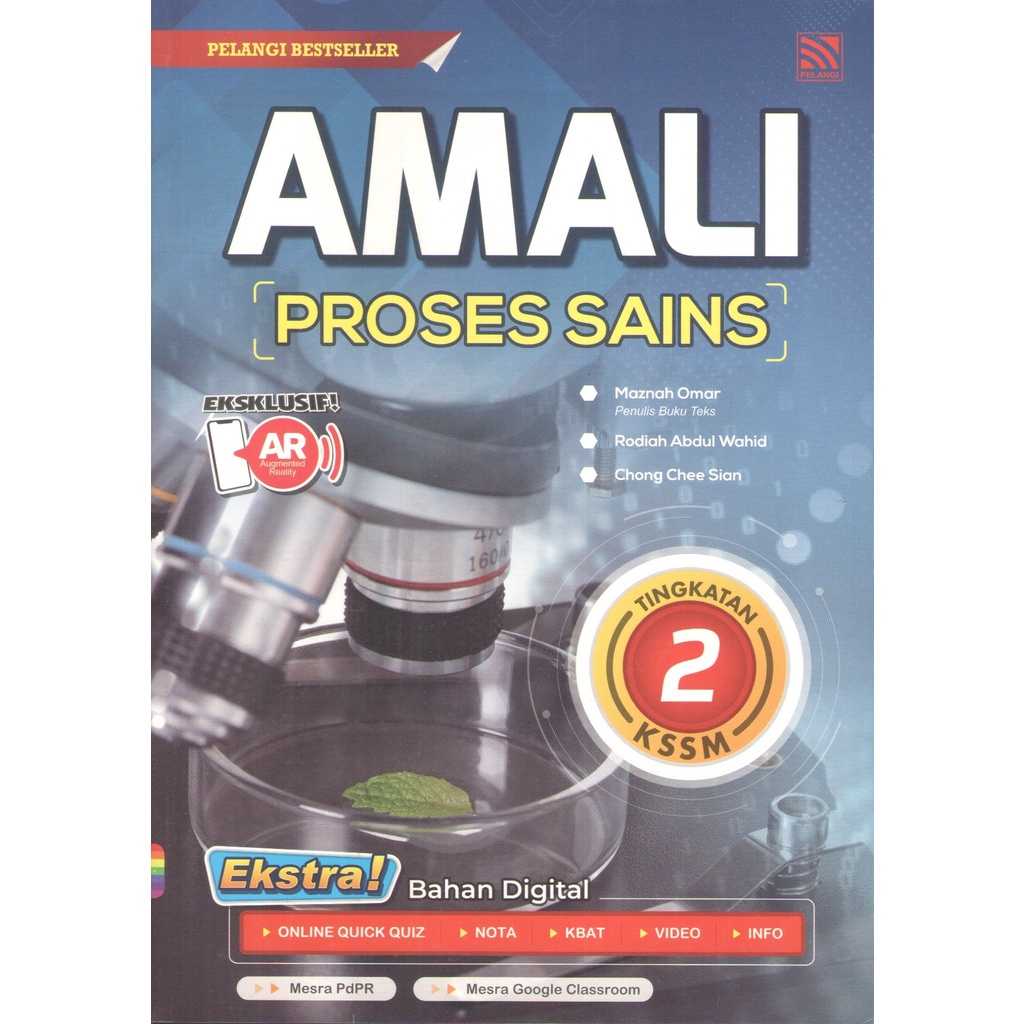 Pelangi 2022: Latihan Amali Proses Sains Tingkatan 2 9789672898177 ...
