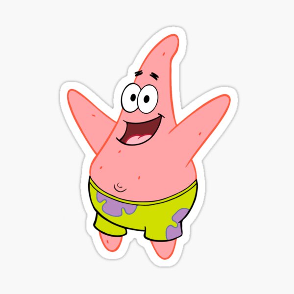 Patrick Spongebob Cartoon Stickers v1 | Shopee Malaysia