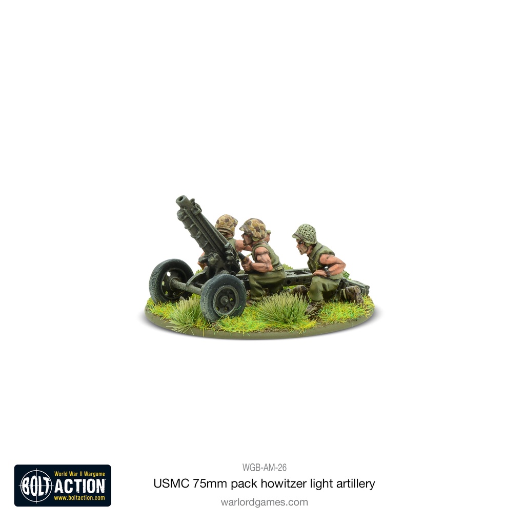 Bolt Action - US - USMC 75mm pack howitzer light artillery | Shopee ...