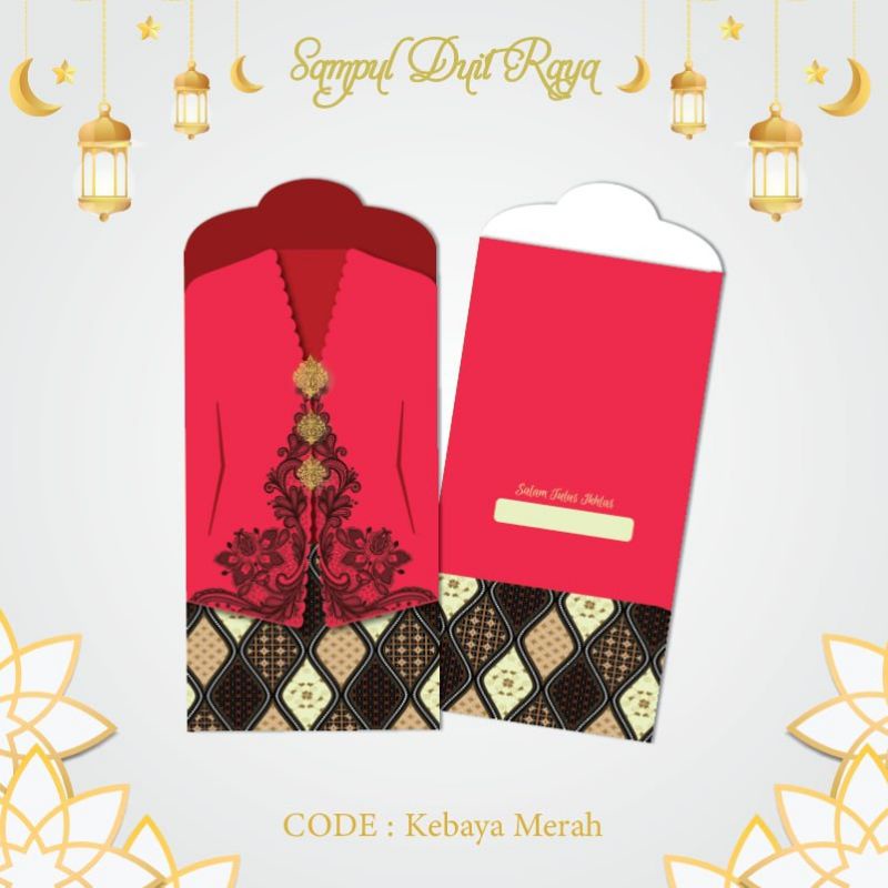 (BAJU TRADISIONAL) Sampul Duit Raya 2023 sampul raya cantik exclusive ...