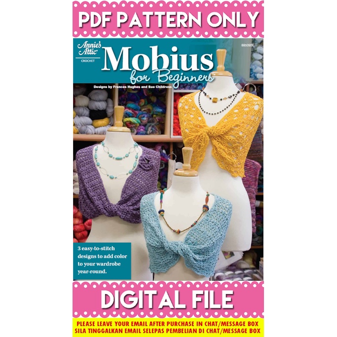 Crochet Pattern - Mobius For Beginner PDF | Shopee Malaysia
