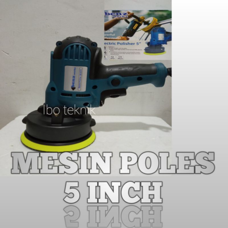 MESIN 5 Inch Car Polishing Machine-- Benz 5 Inch Motorcycle Floor ...
