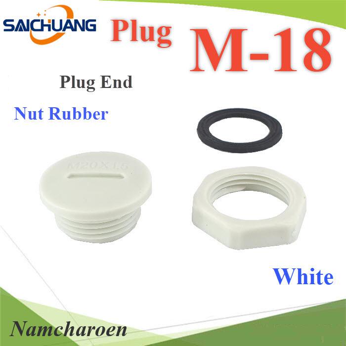 NC Plastic Plug Hole Punching Cage Glue Plug-M18-White | Shopee Malaysia