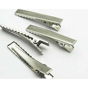 Klip Besi Iron Alligator Clip 41 mm x 8 mm, 20 pieces, | Shopee Malaysia