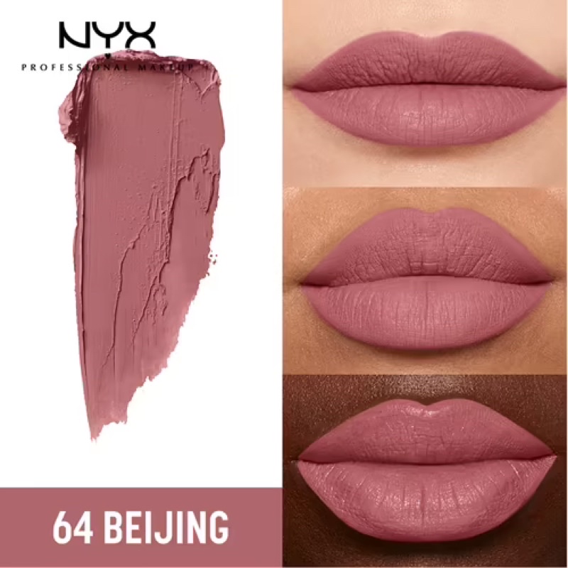 NYX SOFT MATTE LIP CREAM code BEIJING(💯ORIGINAL AUTHENTIC) | Shopee ...