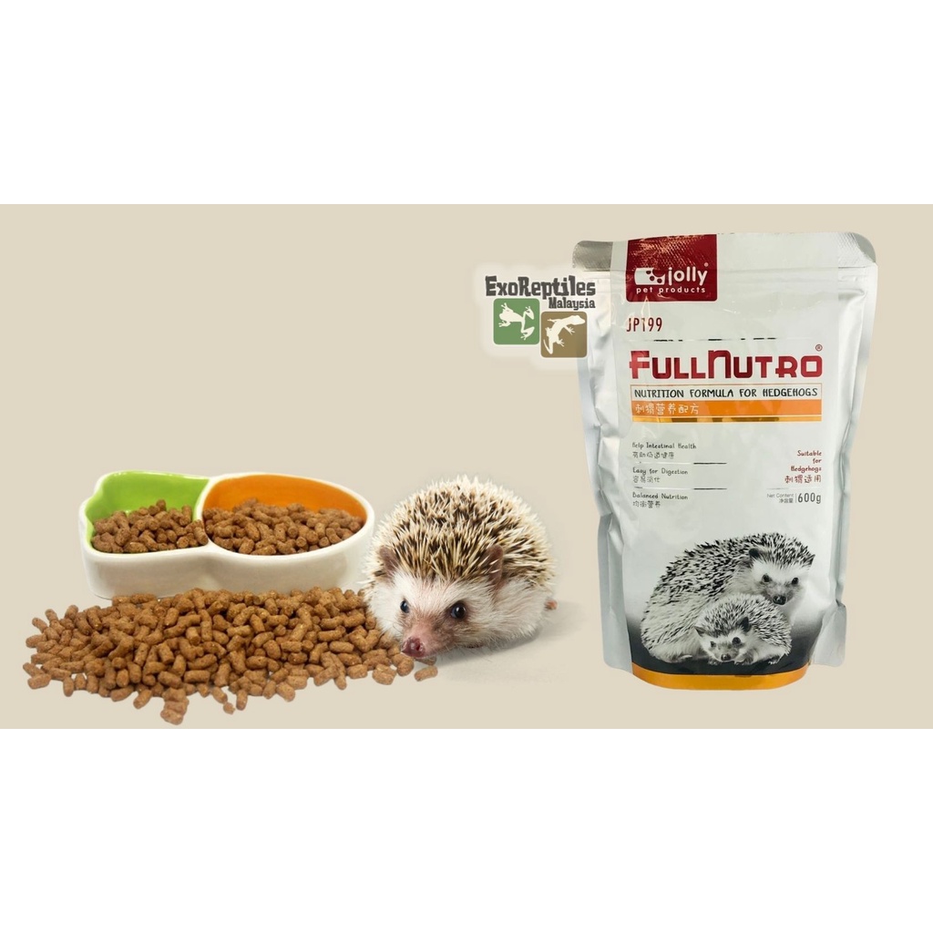 JOLLY FULL NUTRO NUTRITION FORMULA FOR HEDGEHOGS 600g (1 bag) | Shopee ...