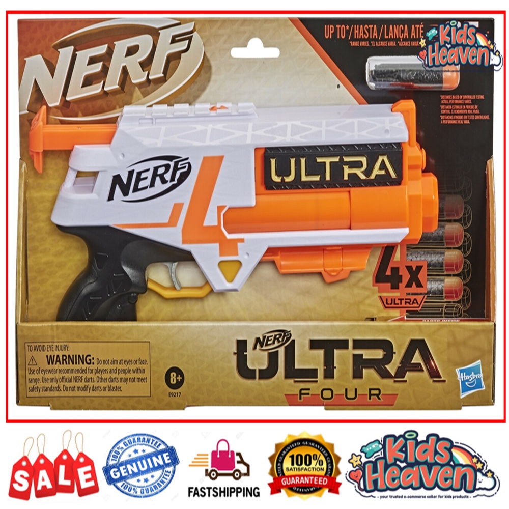 NERF Ultra Four Dart Blaster (100.0% Original) | Shopee Malaysia