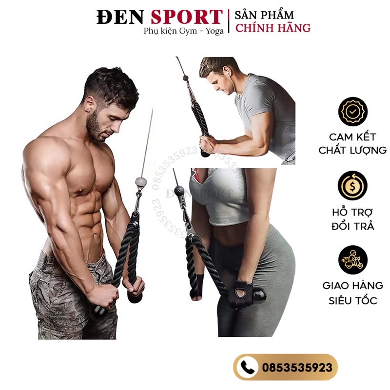 Bucket Pull Rope, Back Arm Exercise Rope, BlackSport Gym | Shopee Malaysia