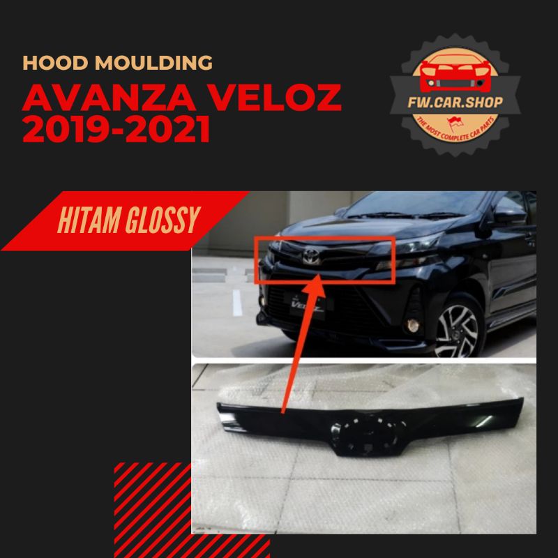 Hood MOULDING AVANZA VELOZ 2019-2021 ORIGINAL | Shopee Malaysia
