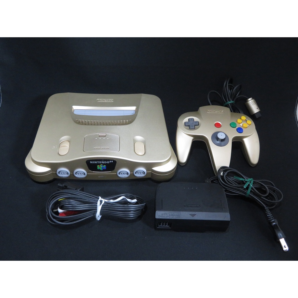 Tested Nintendo 64 Toys R Us Limited Edition Console Gold NUS-001 Japan ...