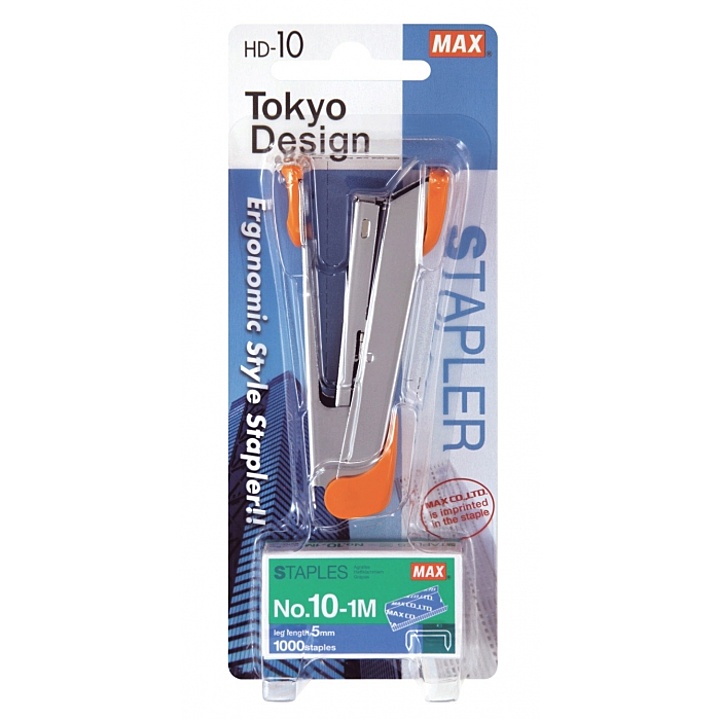 MAX HD-10 TOKYO DESIGN STAPLER | Shopee Malaysia