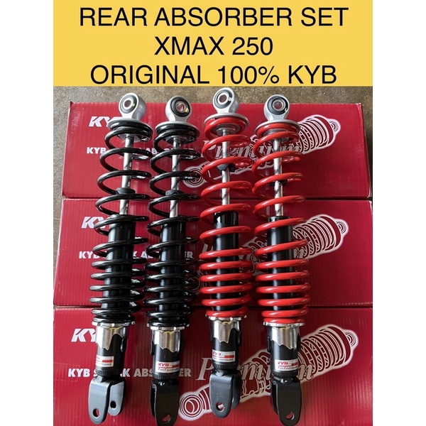 XMAX REAR ABSORBER SET ABSORBER BELAKANG ORIGINAL 100% KYB KAYABA FOR ...