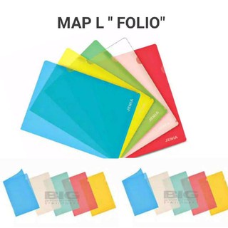 1 dozen MAP L SIZE FOLIO BRAND JENIA | Shopee Malaysia