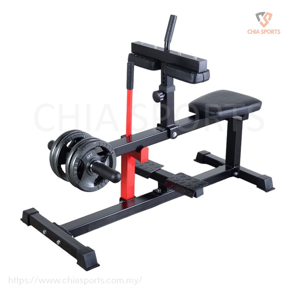 Seated Calf Raise Machine Plate-Loaded Commercial Leg Gym Equipment ...