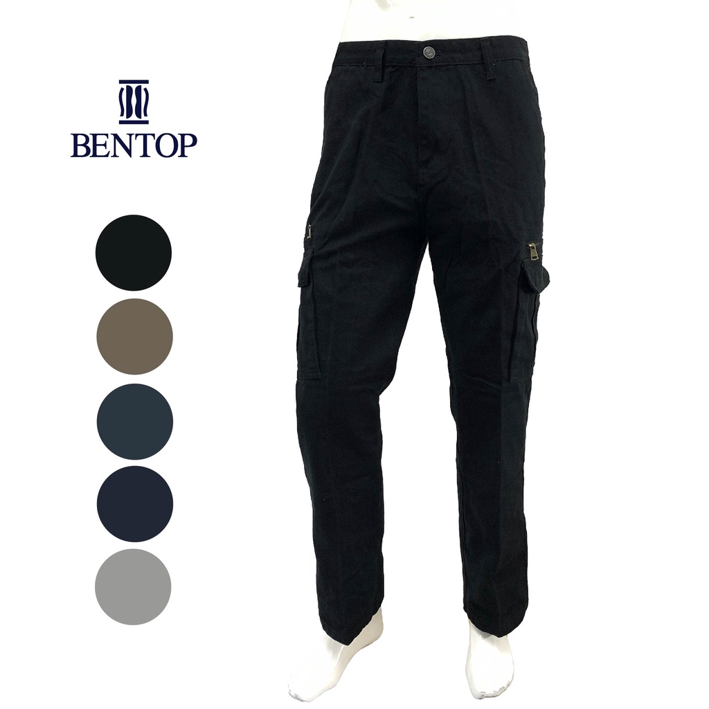 BENTOP Cargo Pant Straight Cut | Shopee Malaysia