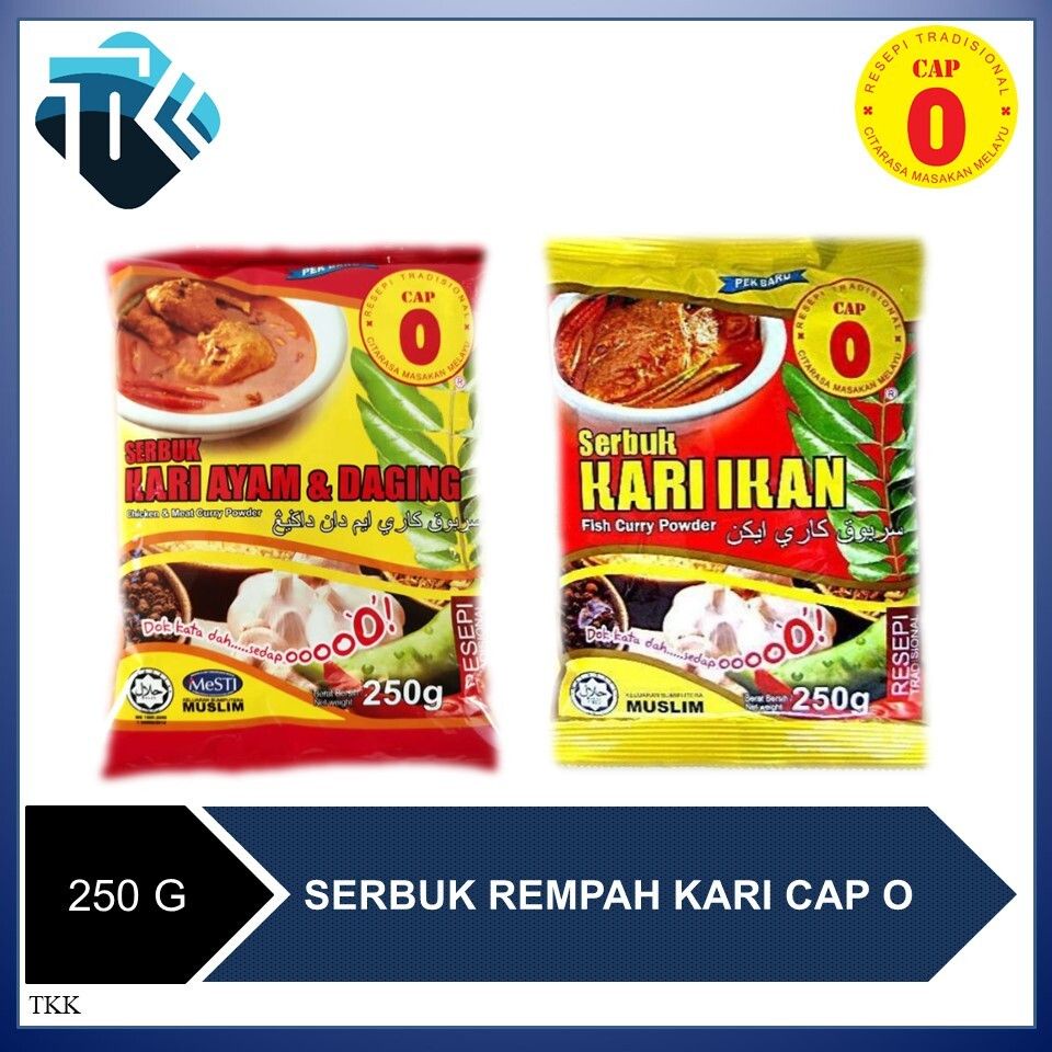 250G REMPAH CAP "O" IKAN / DAGING | Shopee Malaysia