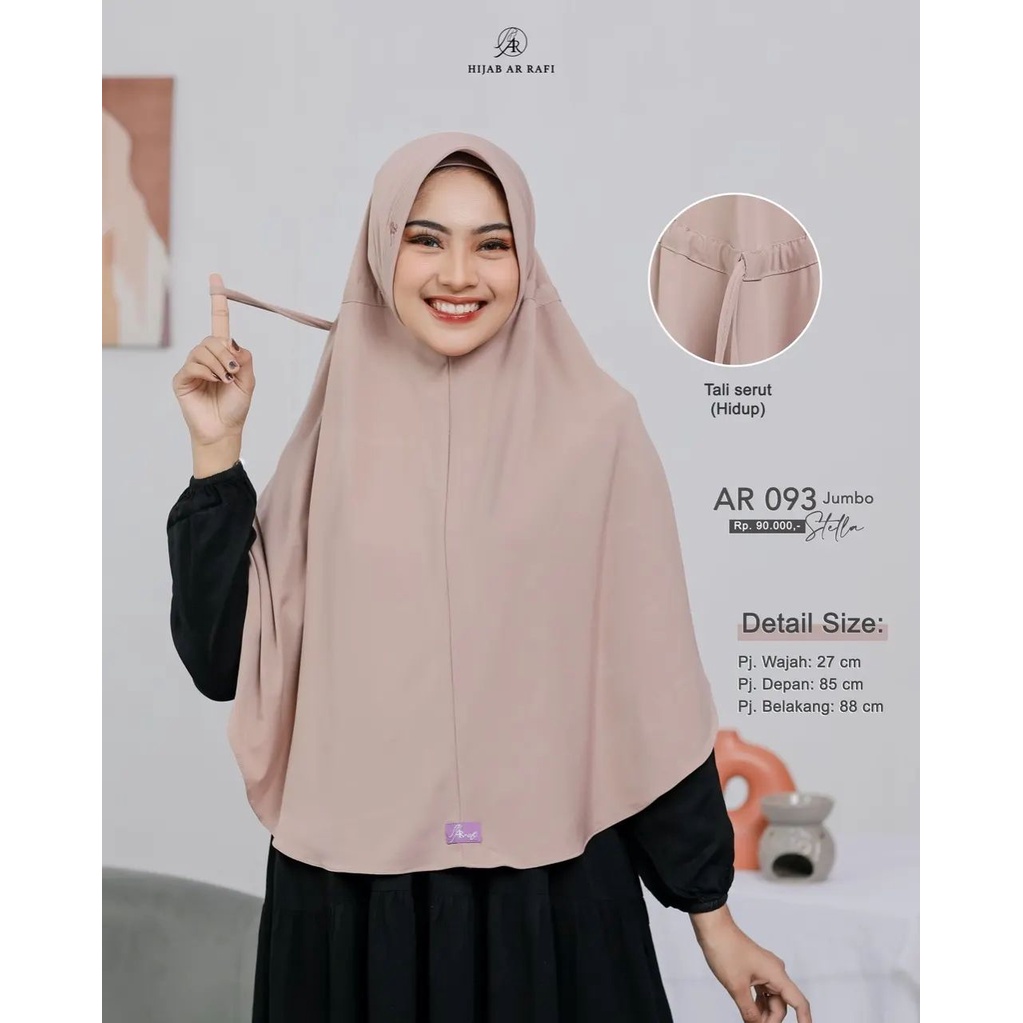 Ar 093 jumbo by Hijab Ar Rafi | Shopee Malaysia