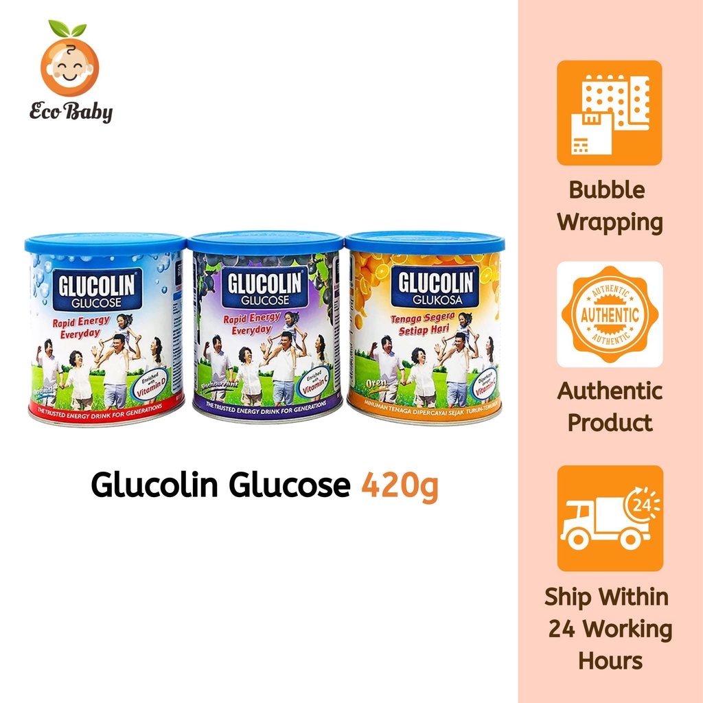 Glucolin Glucose 420g (Original / Blackcurrant / Orange) | Shopee Malaysia