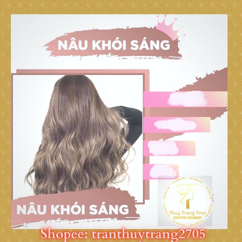 OXY Bright SMOKE BROWN Hair Dye with Oxygen and Gloves (Original Price ...