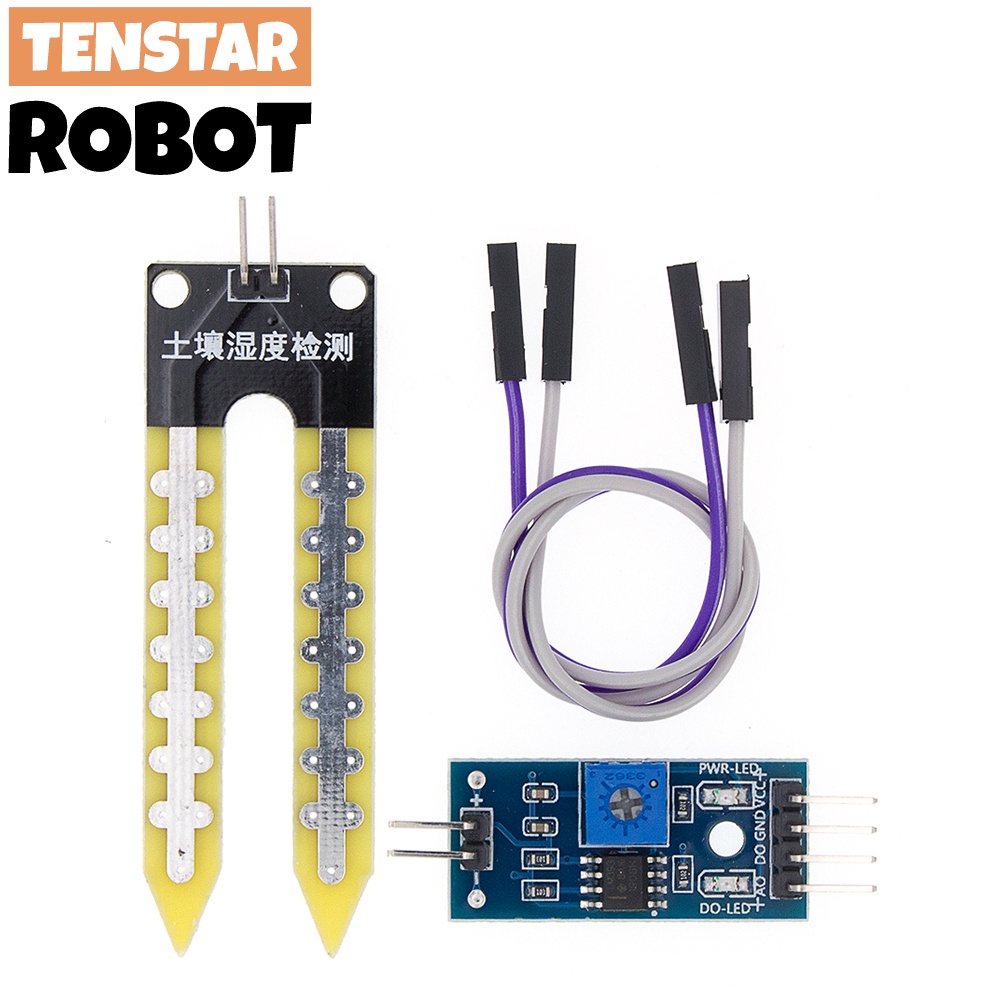 Smart Electronics Soil Moisture Hygrometer Detection Humidity Sensor Module For arduino ...