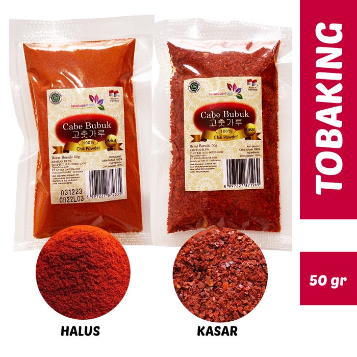Gochugaru Korean Red Pepper Powder Chili Powder 50 gr HALAL | Shopee ...