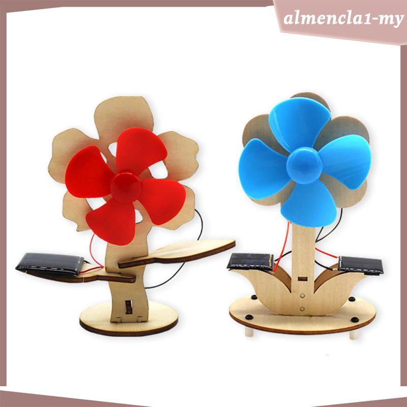 [AlmenclaabMY] Solar Powered Fans Panel Playroom Kids for DIY Electric ...