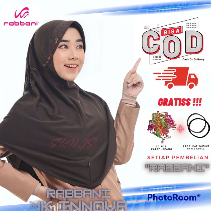 Rabbani Innova Ori Open Strap Headscarf Instant Hijab for Elementary ...