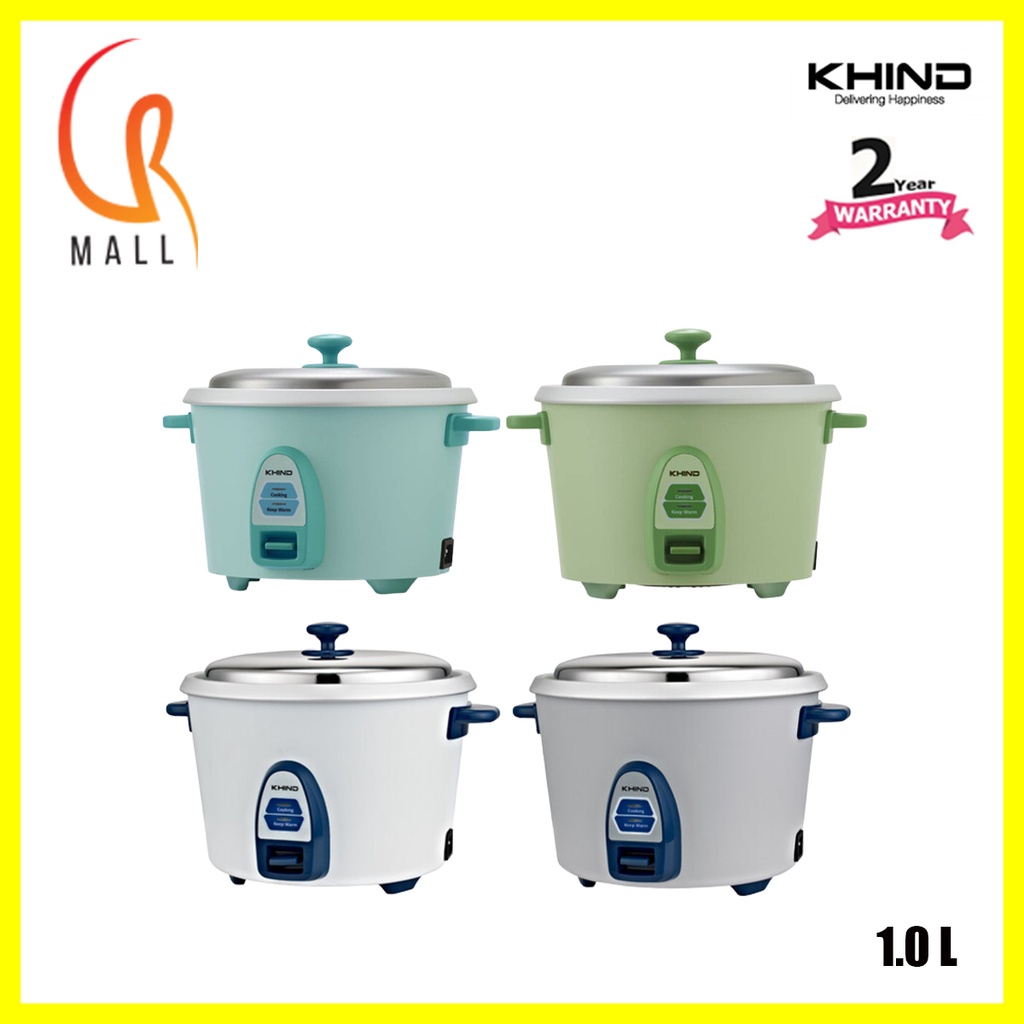 KHIND 1L RC810N RICE COOKER (RANDOM COLOUR) | Shopee Malaysia