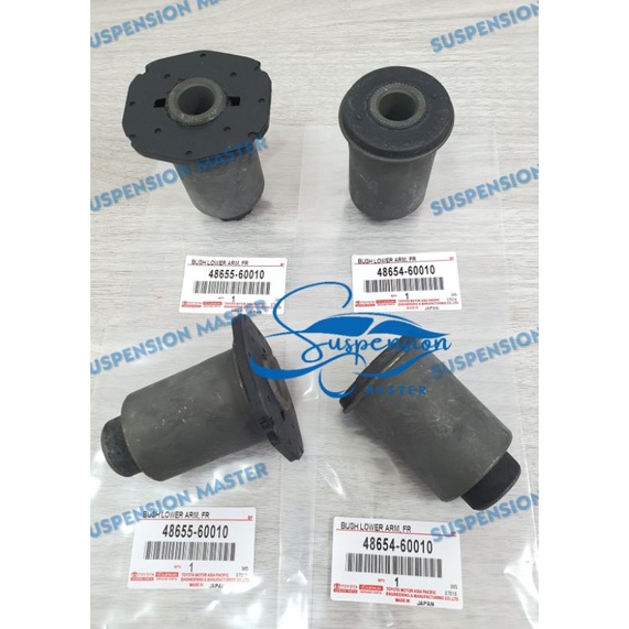 4 IN 1 SET - FRONT LOWER ARM BUSH - TOYOTA LAND CRUISER HDJ101 / HDJ100 ...