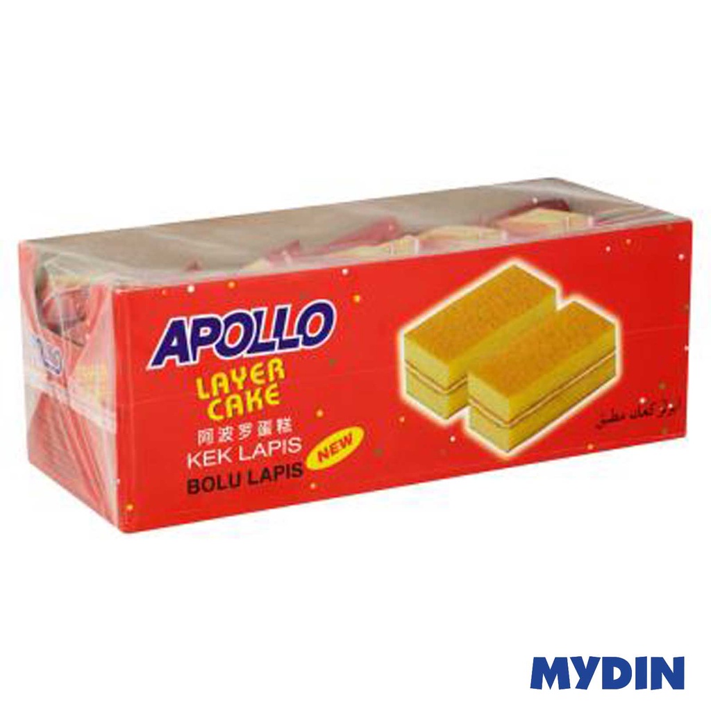 Apollo Layer Cake - 3 Flavours (24's x 18g) | Shopee Malaysia