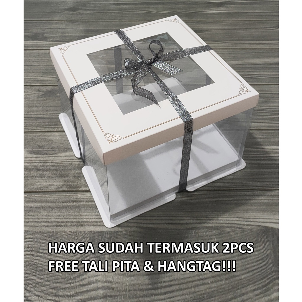 Mica Tart Cake Box, Mica Hole Cover, Lapis Legit, Gift Box, Hampers ...