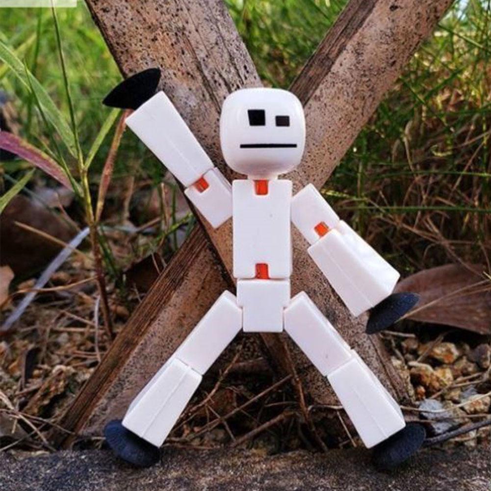 Sucker Stickman Creative Photography Toy Twisting Music Doll Stickman ...
